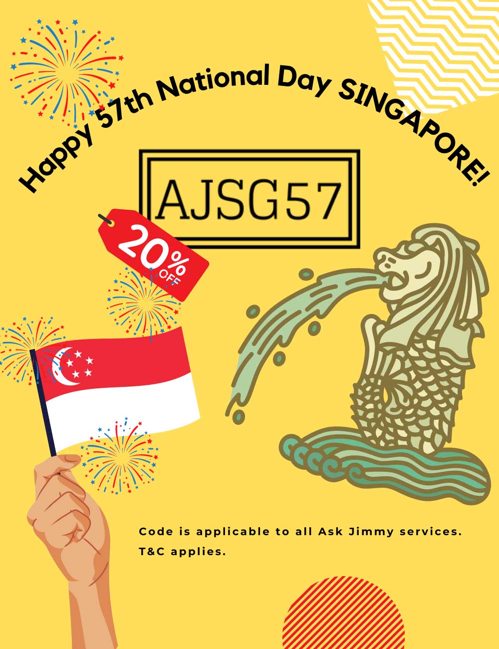 Celebrate Singapore's 57 Years of Independence with Ask Jimmy! - ASK JIMMY